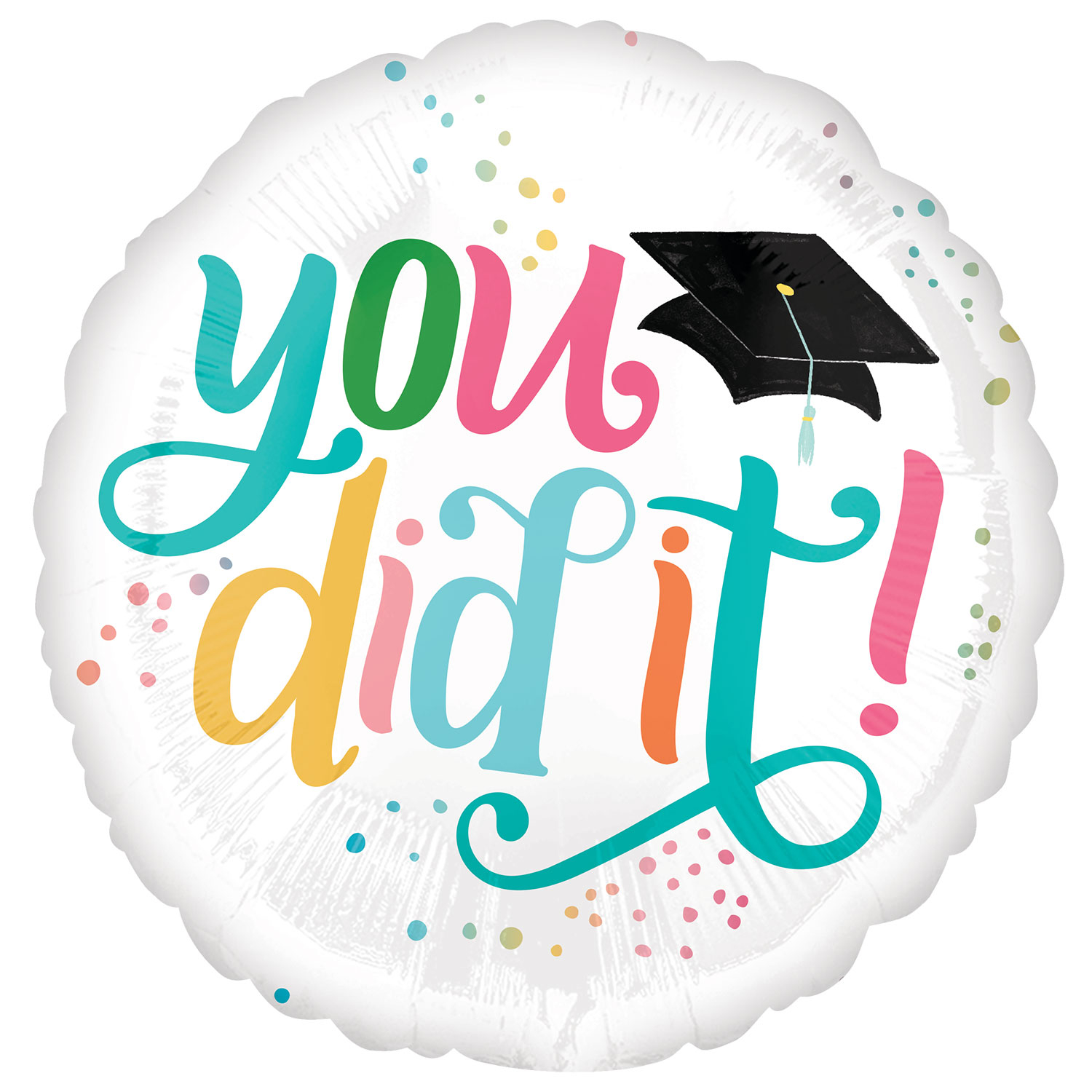 YOU DID IT | ANAGRAM STANDARD FOIL - Hi-Flyers Balloon Wholesale