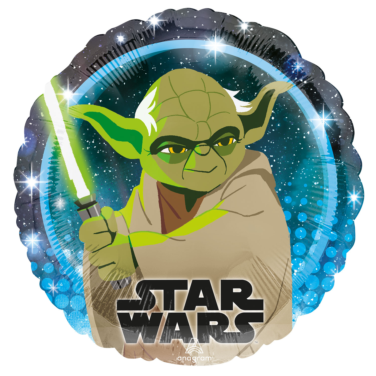 STAR WARS YODA | ANAGRAM STANDARD FOIL - Hi-Flyers Balloon Wholesale